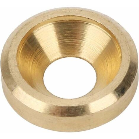 20pcs Countersunk Finish Cup Washers(M4), Pure Copper Countersunk Screw ...