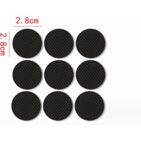 60 Pieces Non Slip Rubber Feet Pads Self Adhesive Rubber Feet Pads Furniture Protectors Protective Pads