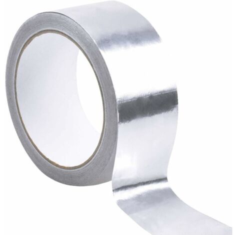 Silver Aluminum Foil Tape - 1mm X 50mm X 20m, Waterproof Sealing Tape ...