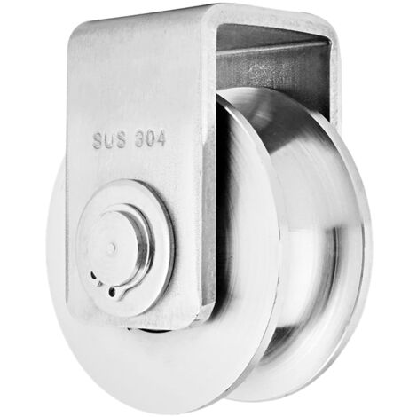 Single Pulley, 38-40mm Lifting Pulley, Metal Rotating Pulley, Pulley ...