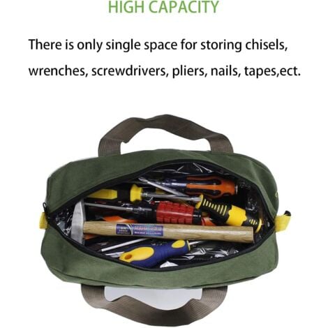 Tool Bag,14 Inch Tool Bag Organizer,Heavy Duty Tool Bags,14 Inch Wide ...