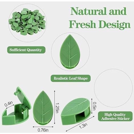 20 Pieces Plant Clips Climbing Plant Fixing Clip Plant Fixing Clip Self ...