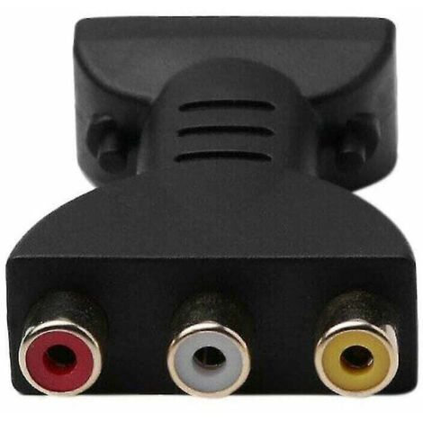 HDMI adapter red white yellow HDMI to AV converter hdmi to av adapter ...