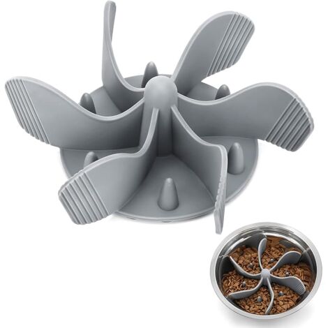 Anti-Glutton Dog Bowl, Slow Eating Accessory for Gluttons, Divider for ...