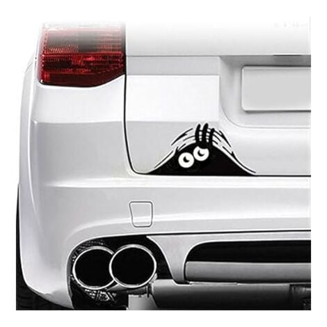 3D Cartoon Funny Peeking Monster Vinyl Car Sticker Decal Emblem Badge ...