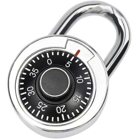 Latch and Bolt 50mm Frame Lock Mechanical Combination Small Padlock for ...