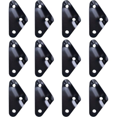 Black - 12 Pieces Camping Rope Tensioner Aluminum Alloy Guyline Rope ...