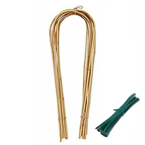 10Pcs/Set U Shaped Plant Support, Flexible and Strong, Handmade ...