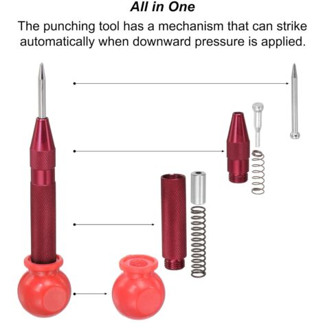 Center Punch For Metal Mayhew Automatic Center Punch - Precision Metal ...