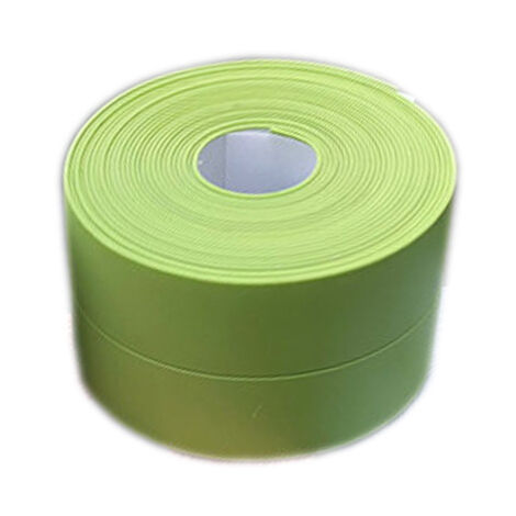(2pcs Green)Soft Skirting Board - End Strip for Kitchen and Bathroom ...