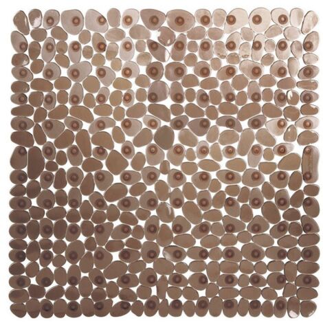 Brown shower mat store