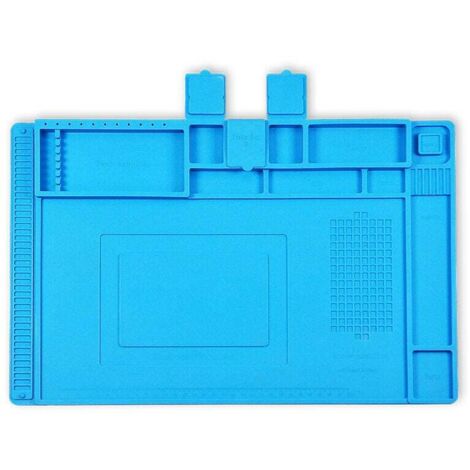 Soldering Mat, 500℃ Heat Resistant Silicone Work Mat, Multi-Purpose ...