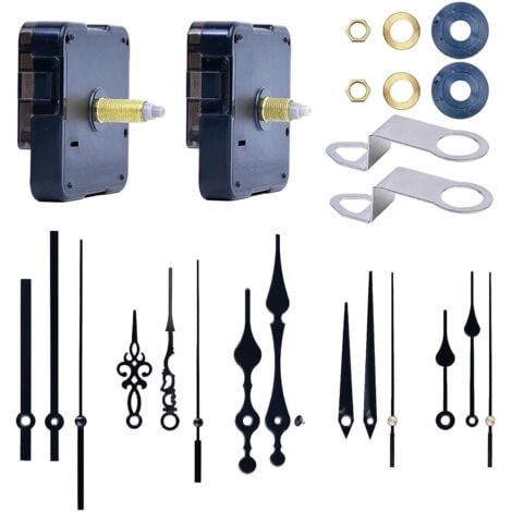 5 Pieces Clock Movement Mechanism with 5 Different Pairs Clock Hands ...