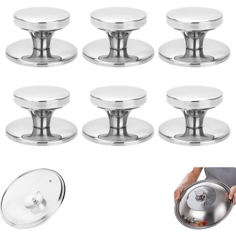 6pcs Lid Knob, Pot Lid Knob Set Wok Knob Lid Handle Replacement ...
