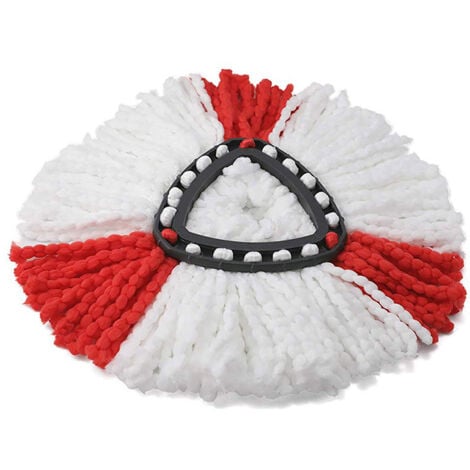 Suitable for vileda o cedar triangular cotton 360 degree rotation mop head replacement head fiber mop accessories