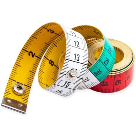Double Sided Tailor Tape Measures Soft Dressmaker Tape Measure 1.5m 60 Inch Tailor Dressmaker Fabric