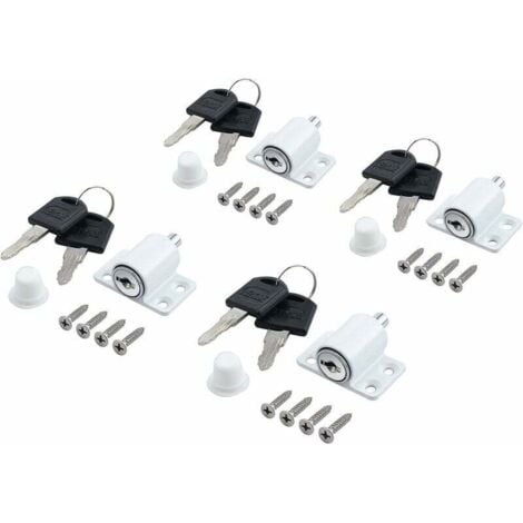 4pcs Window Locks Sliding Patio Door Lock Sliding Bay Window Lock ...