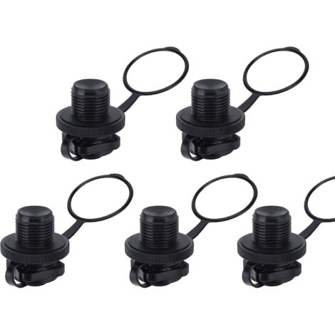 Inflation Spiral Valve, 5 Pcs Air Valves Valve Adapter Plugs, Spiral ...