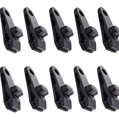 10pcs Tarp Clips Tent Clips Awning Clamps Awning Clip for Camping ...
