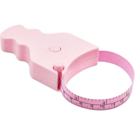 Body Tape Measure - 150cm (60"), One-Handed Operation, Compact and ...