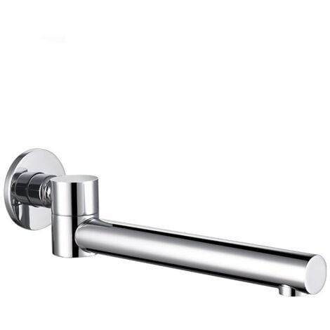 Bathtub Spout 180° Rotation Bathtub Spout Brass Bendable Round Nozzle ...