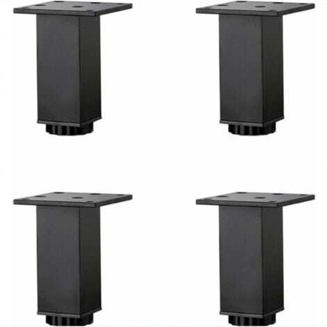 4Pcs(15cm) Height Adjustable Aluminum Alloy Furniture Legs,Sofa Coffee ...