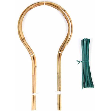 Plant Climbing Stake, U Shaped Plant Support, Bamboo Plant Support ...