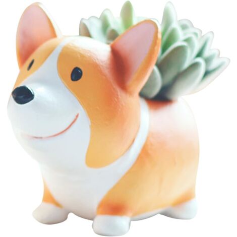 1pc，Cute Flower Pot Planter Herb Planter Garden Decor Small Yellow Tail ...