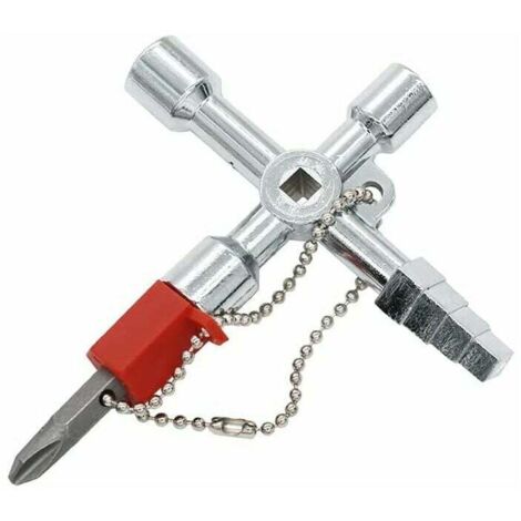 (Silver) Universal keys, triangle keys, flat keys, open-ended keys ...