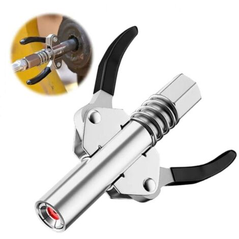 High Pressure Double G Handle Coupler for Grease Gun, Easy to Assemble ...