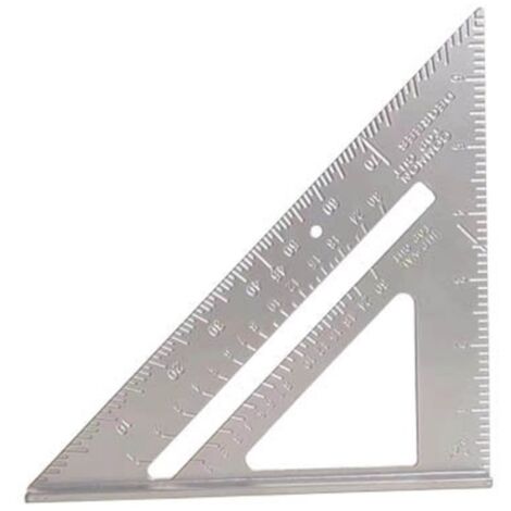 Inch Aluminum Alloy Woodworking Square Ruler Woodworking Tools