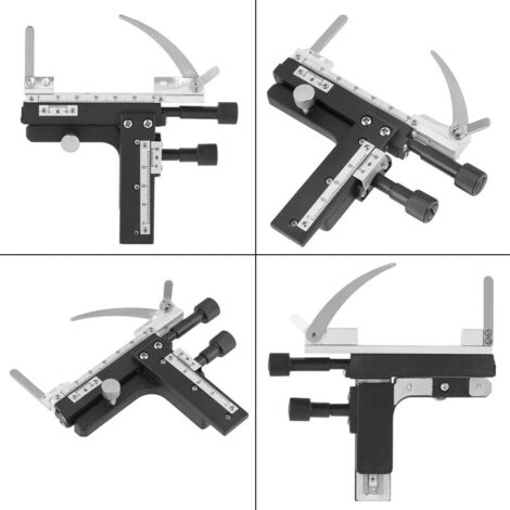 Professional XY Microscope Caliper Attachable Moving Stage with Scale ...