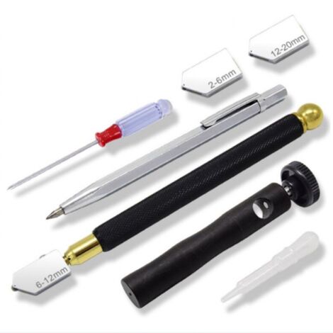 Professional Glass Cutter Metal Glass Cutter Cutting Pen Tool Set ...