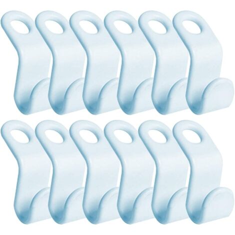 56 Mini Cascading Hangers, Connecting Hooks for Hangers, Space Saving ...