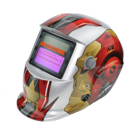 Automatic Welding Helmet - Welding Mask with 2 Adjustable Shade Filter ...