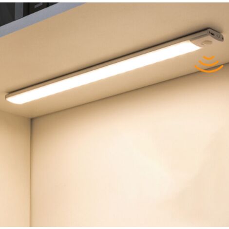 Ultra-thin induction LED light, three-color dimming, 40 cm