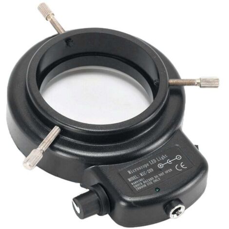 Microscope led ring light source microscope light adjustable light ...