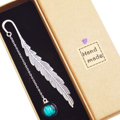 Metal Feather Bookmarks, Luminous Constellation Metal Feather Bookmarks ...