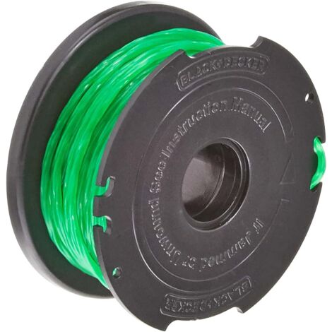 BLACK+DECKER Replacement Spool for Strimmer, Reflex Plus Spool, 6 m of ...