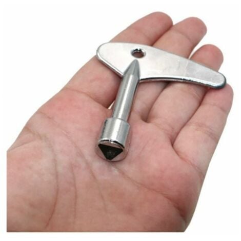 Triangle key utility service gas key electric elevator keychain lock