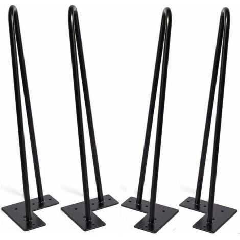 4pcs Hairpin Table Legs, Solid 2 Wires, Length 30CM
