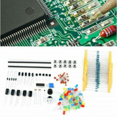Electronic Components Kit 830 Terminal Points Breadboard Cable Resistor For Onu R3 Beginner ...