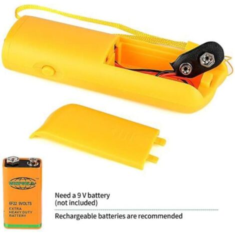 (Orange) 3 in 1 Anti Bark Stopper, 3-in-1 Portable Ultrasonic Bark ...