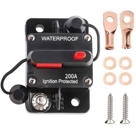 200A car yacht RV circuit breaker automatic circuit breaker