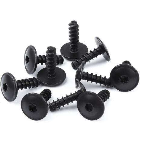 10 Pieces Car Fastener Clips, Car Mud Flap Clips Metal Fastener Clips ...