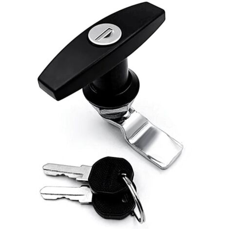 1 Piece Black T Handle Trailer Lock for Truck