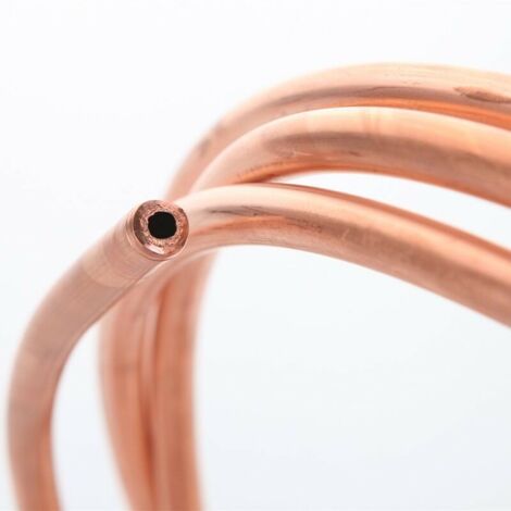 2M Soft Copper Wire Copper Tube for Refrigeration Piping OD 5mm x ID 4mm