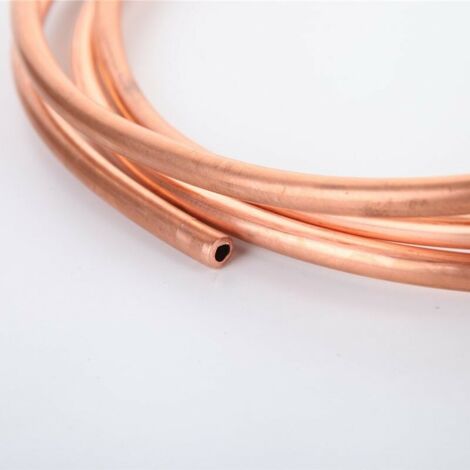 2M Soft Copper Wire Copper Tube for Refrigeration Piping OD 5mm x ID 4mm
