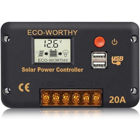 PWM Solar Controller Universal Solar Panel Charge Fully Automatic