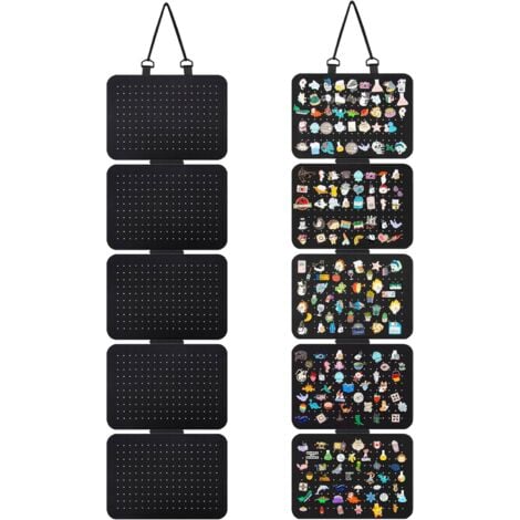 Hanging enamel lapel pin display boards (pins not included)